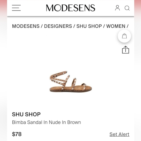 ShuShop | Shoes | New Shu Shop Bimba 85 Nude Tan Studded Gladiator ...